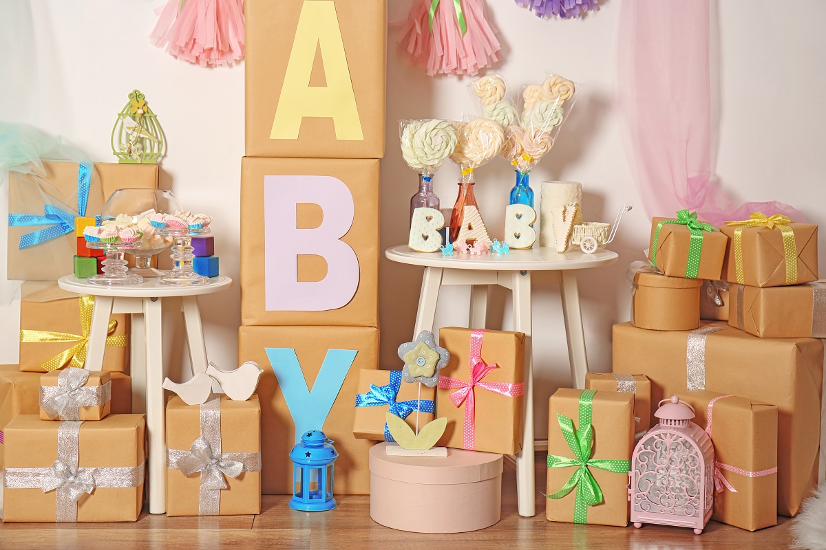 How To Arrange Baby Shower Table Decor